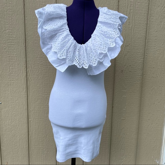 Zara | Dresses | Zara Ruffle Mini Dress | Poshmark